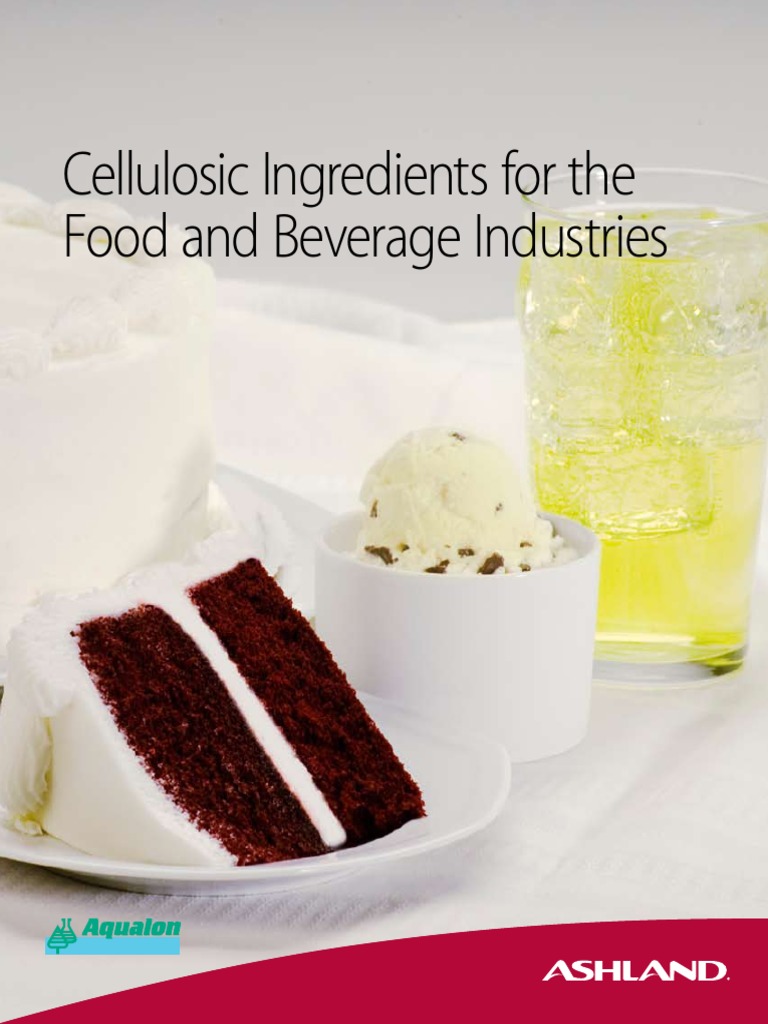 PRO 250-80 Cellulosic Ingredients | PDF | Foods | Food And Drink