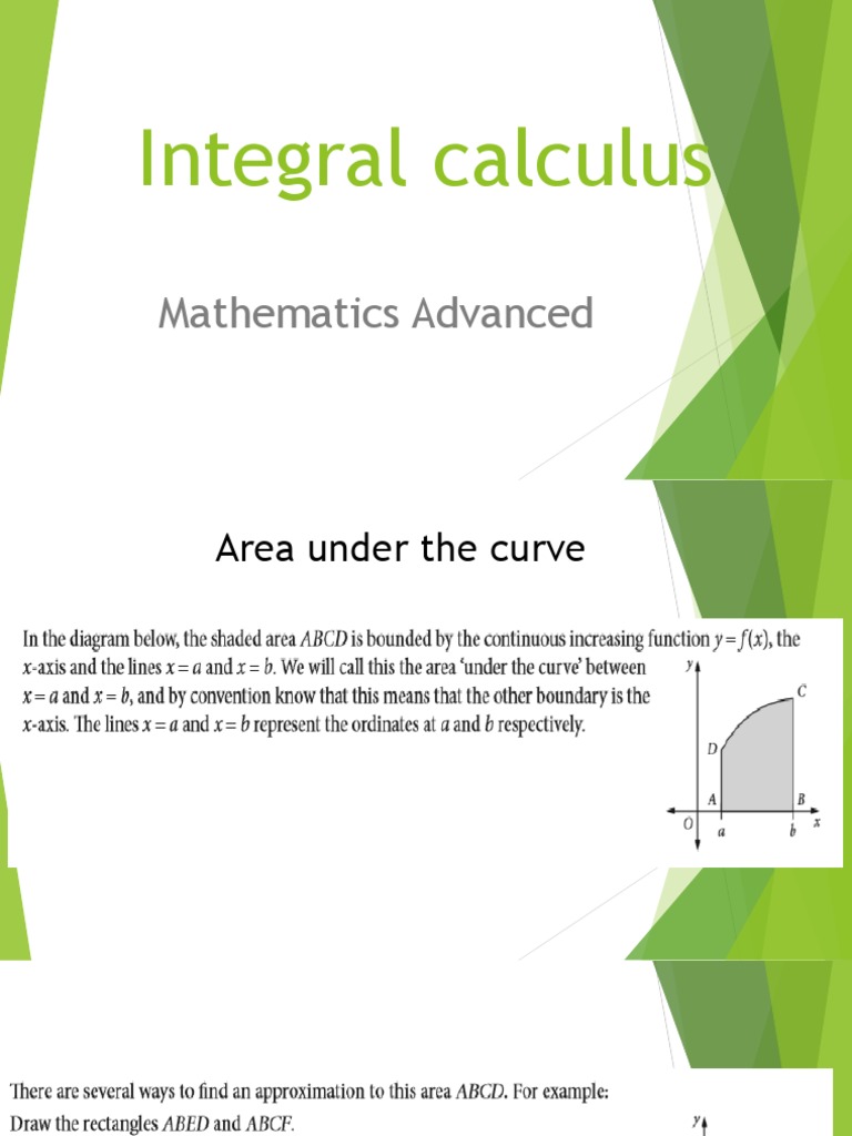 Advanced Integral Calculus Guide | PDF