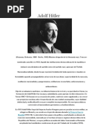 Biografía de Adolf Hitler | PDF | fiesta nazi | Adolf Hitler