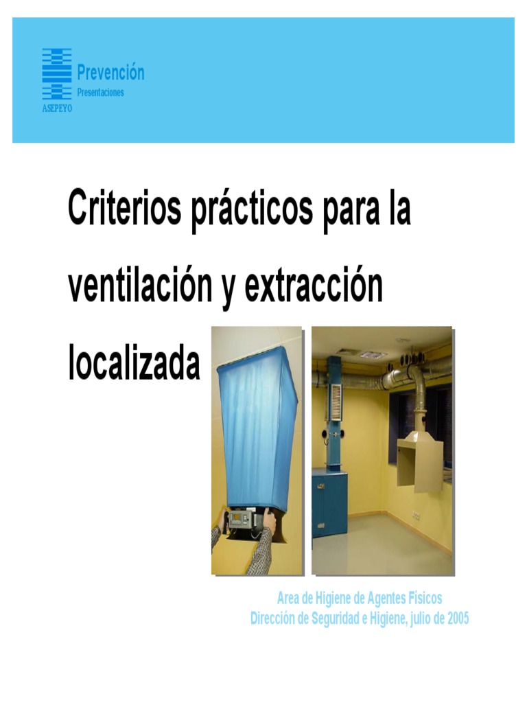 HAF0507033 Criterios Para Ventilación Extracción Localizada ...