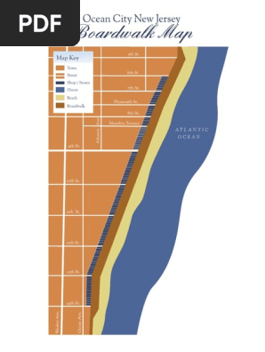 Ocean City Nj Street Map