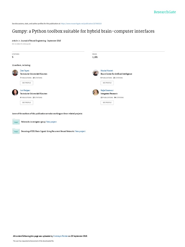 Gumpy Tutorial | PDF | Artificial Neural Network | Deep Learning