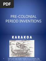 Science and Technology in Pre Colonial Period in The Philippines ...