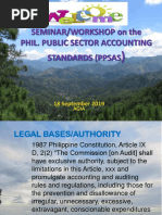 The PPSAS and The Revised Chart of Accounts | PDF | Financial Statement ...