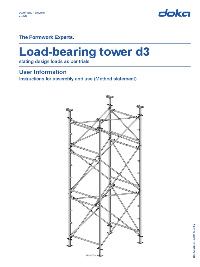 Doka d3 | PDF | Scaffolding | Safety