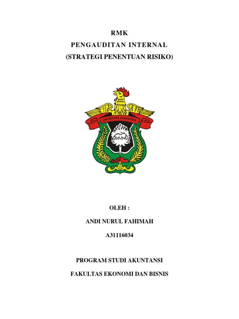 Strategi Penentuan Risiko Audit | PDF