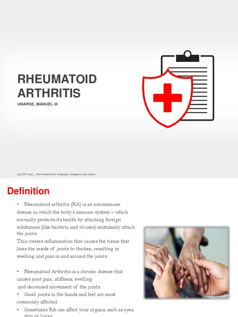 Rheumatoid Arthritis: Unarse, Manuel Iii | PDF | Rheumatoid Arthritis ...