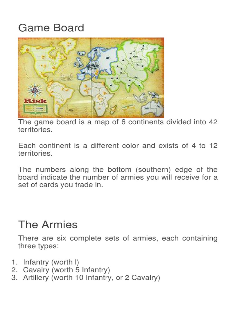 Risk Game | PDF | Military | Warfare