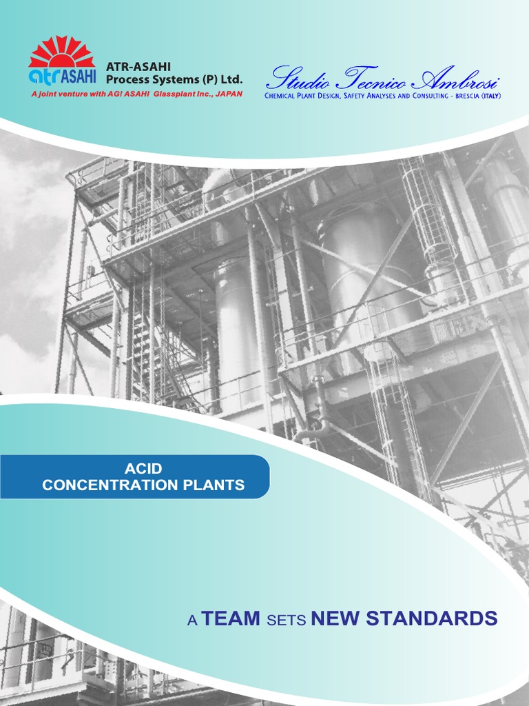 Acid Concentration Plants | PDF | Chemistry | Materials