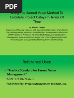 Earned Value Management Gold Card | PDF