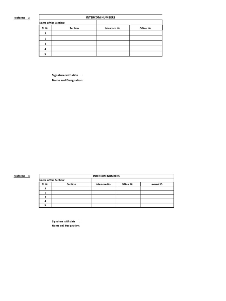 Events - 2534 - Diary 2020-Proforma For Sections | PDF