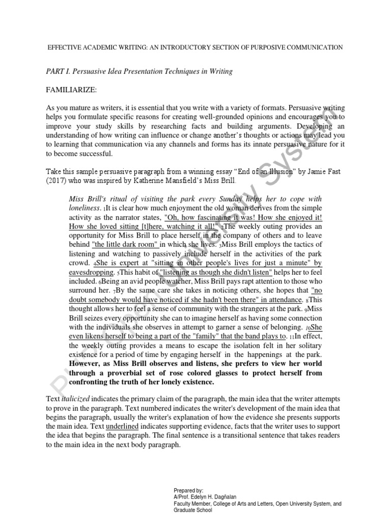 Effective Academic Writing Techniques | PDF | Citation | Rhetoric