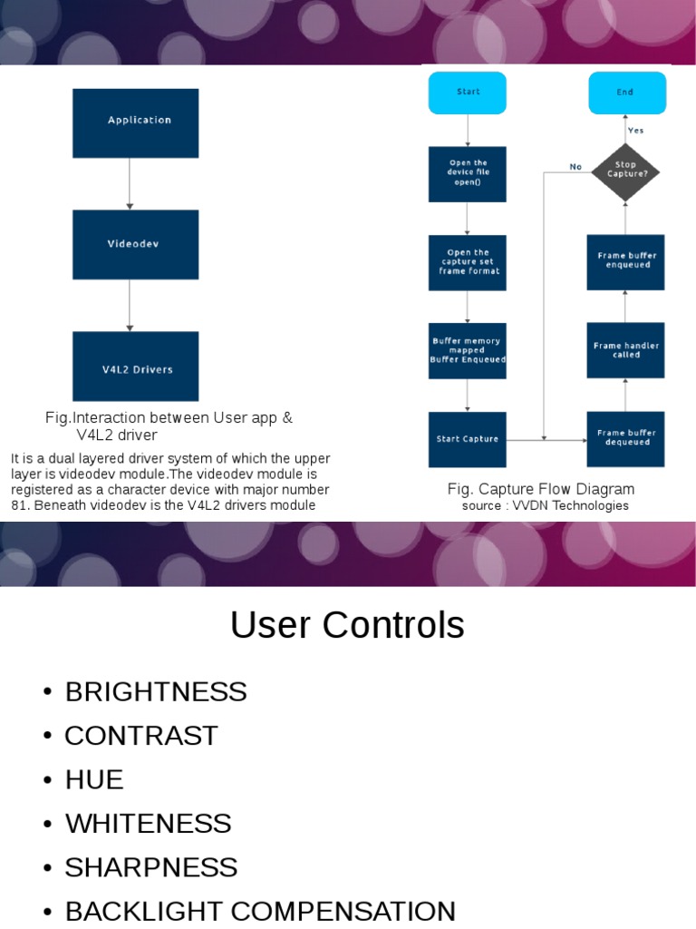 Fig - Interaction Between User App & V4L2 Driver: Source: VVDN Technologies | PDF | Raw Image ...