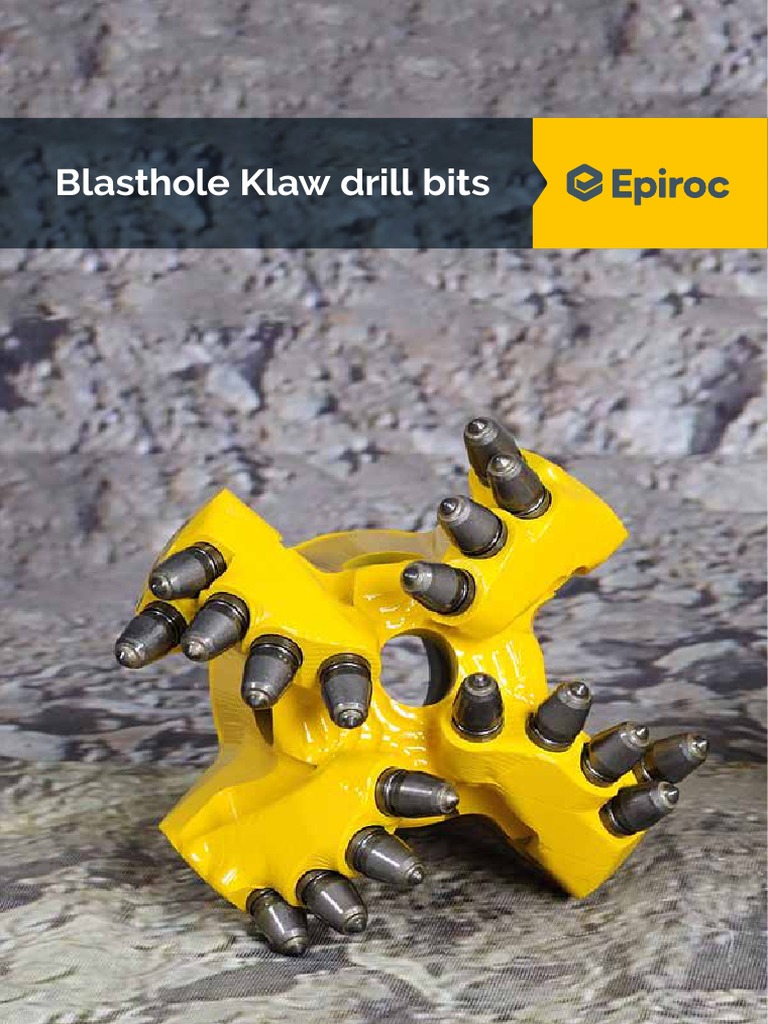 Klaw Bit Brosur | PDF | Drilling | Tools