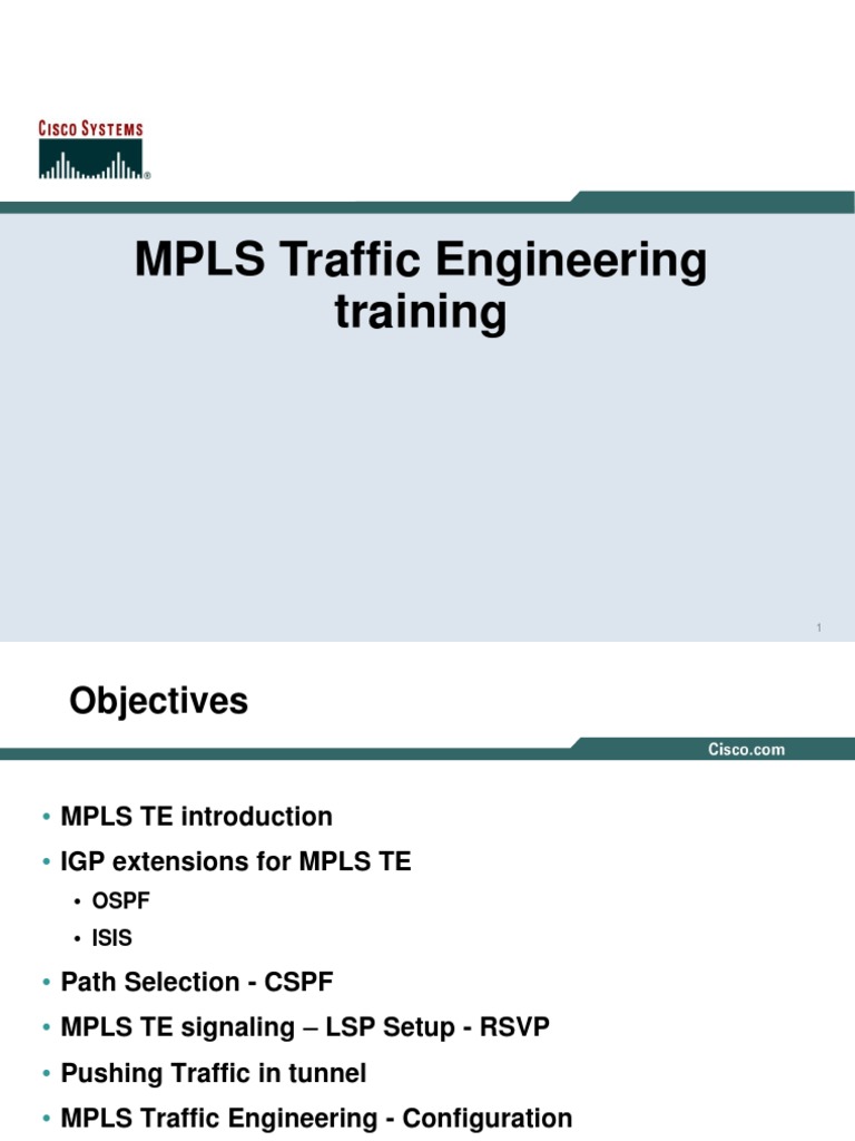 Mani MPLS TE Training | PDF | Multiprotocol Label Switching | Networking
