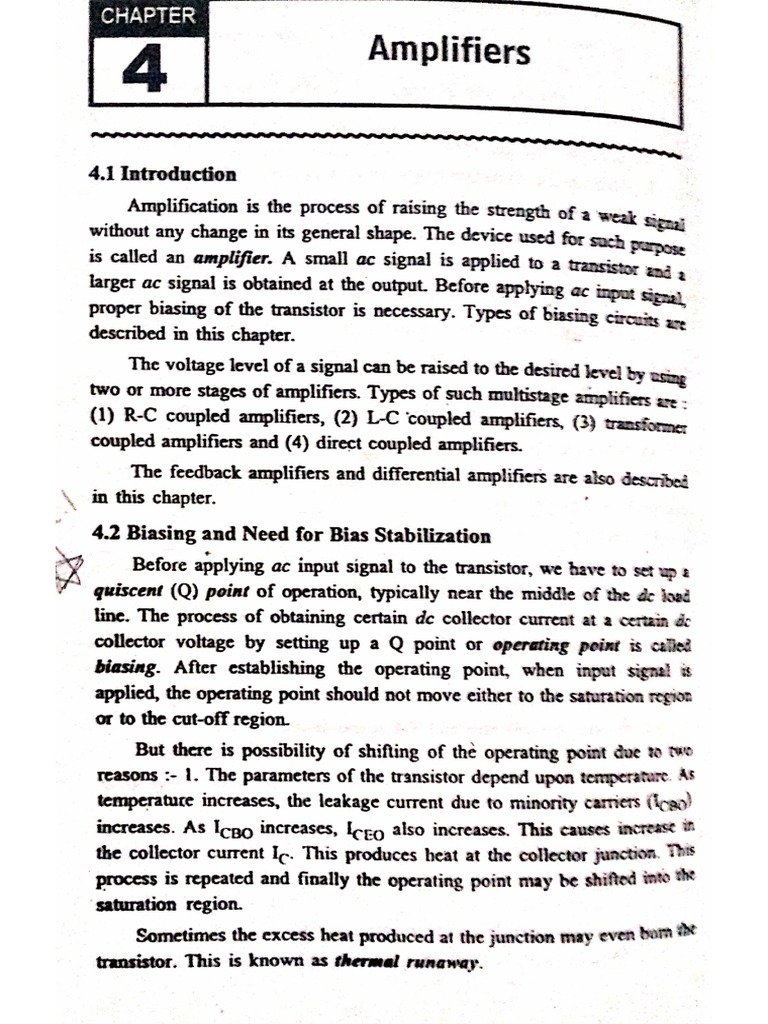 Transistor Biasing PDF | PDF
