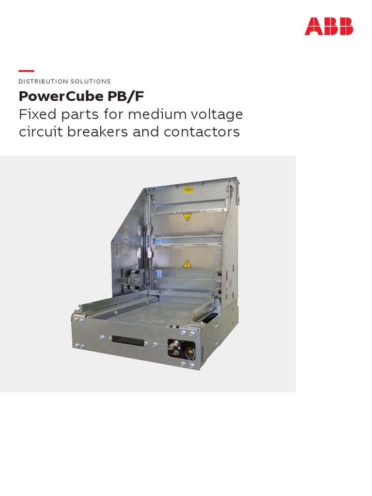 Abb Vcb Details | Electrical Equipment | Manufactured Goods
