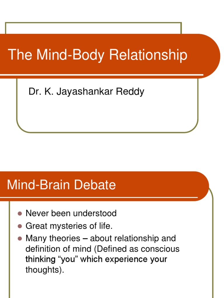 Understanding Mind-Body Theories | PDF | Mind | Philosophy Of Mind