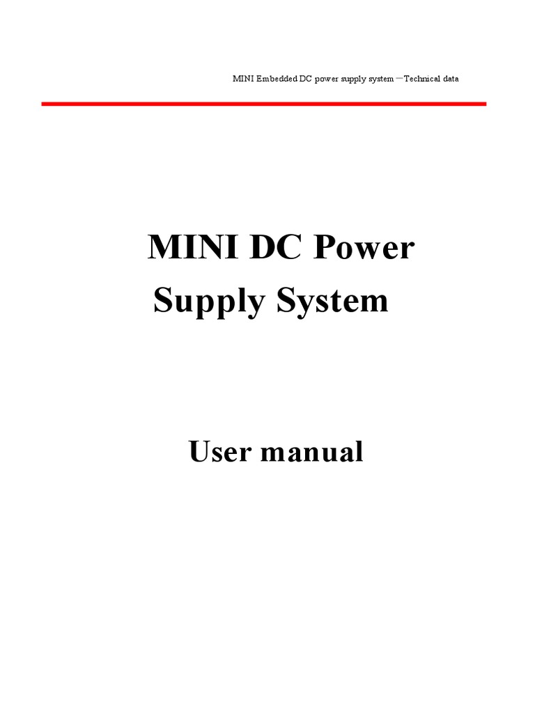 Setec SET48-30 Dan SET48-50 Rectifier-Charger User Manual | PDF | Power ...