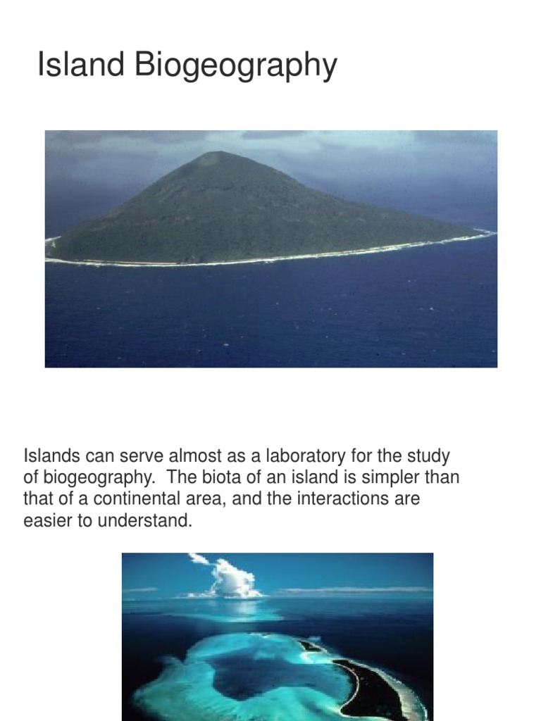 Understanding Island Biogeography | PDF | Biogeography | Habitat