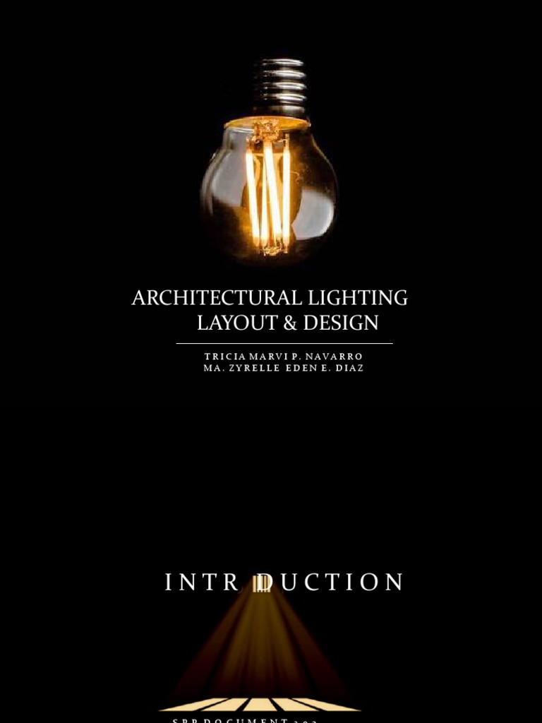 Architectural Design Lighting | PDF | Lighting | Architect