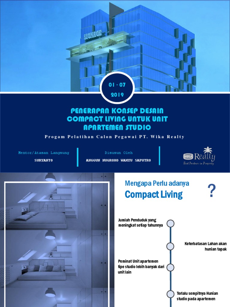 Penerapan Konsep Desain Compact Living Untuk Unit Apartemen | PDF