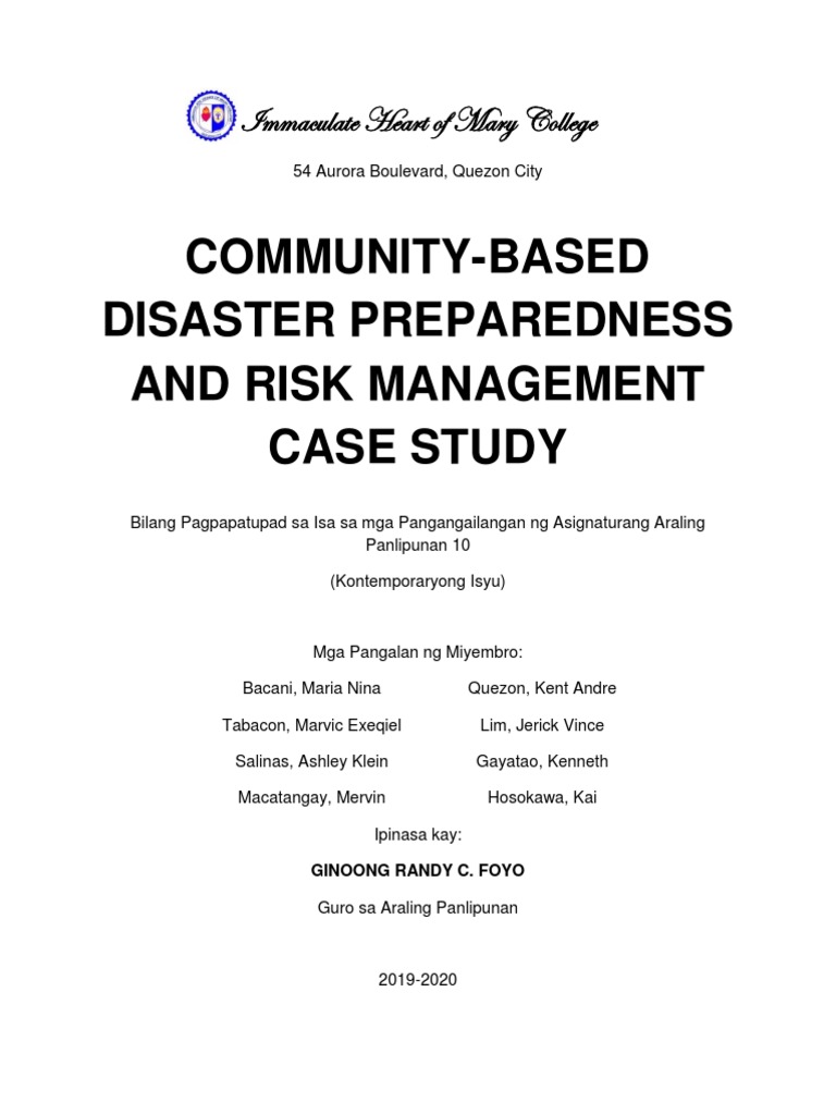 Case Study For Solid Waste Management | PDF