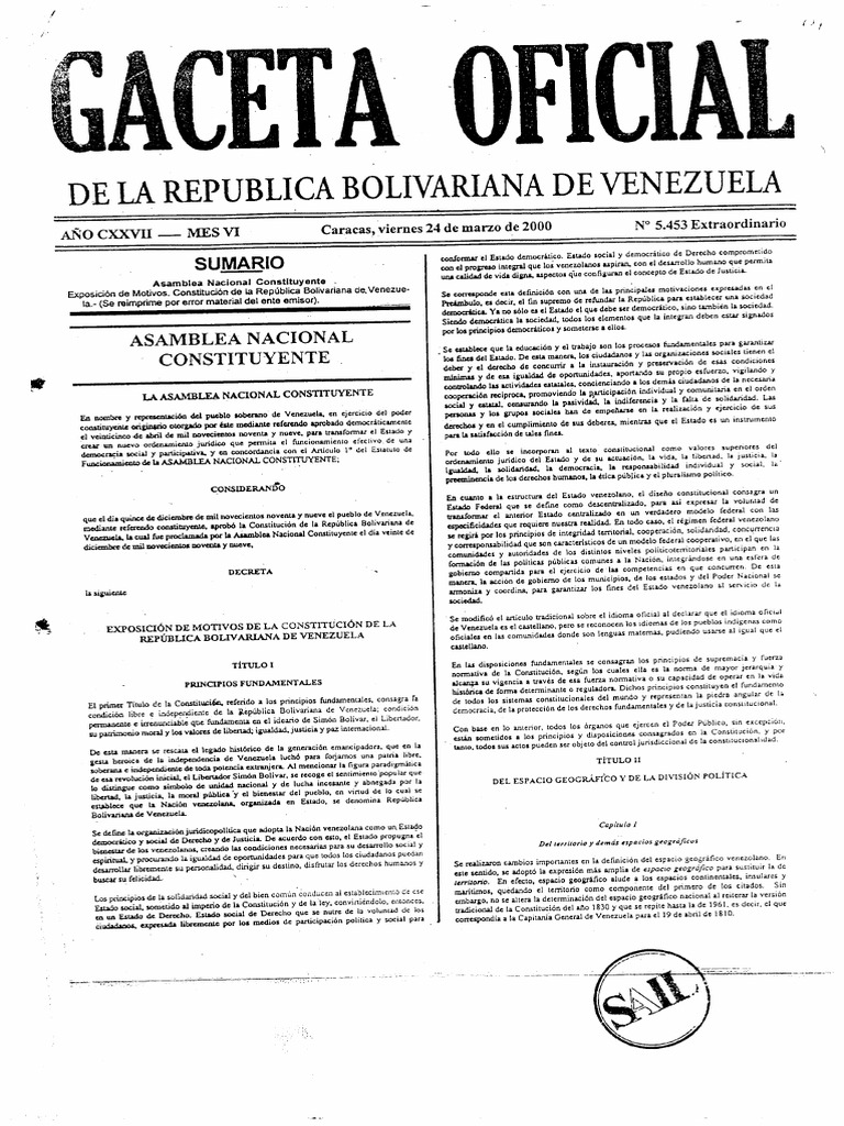 Gaceta Oficial | PDF