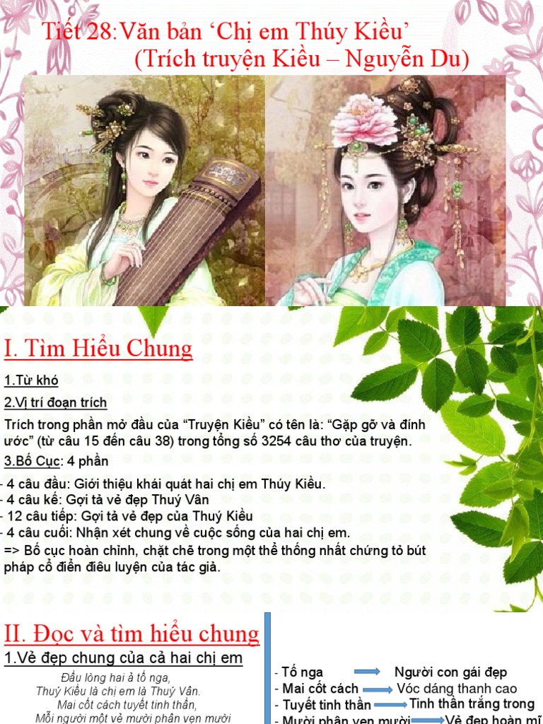Bai 6 Chi em Thuy Kieu | PDF