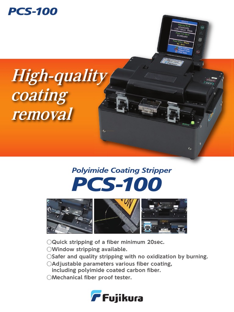 Pcs 100 e | PDF | Optical Fiber | Manufactured Goods
