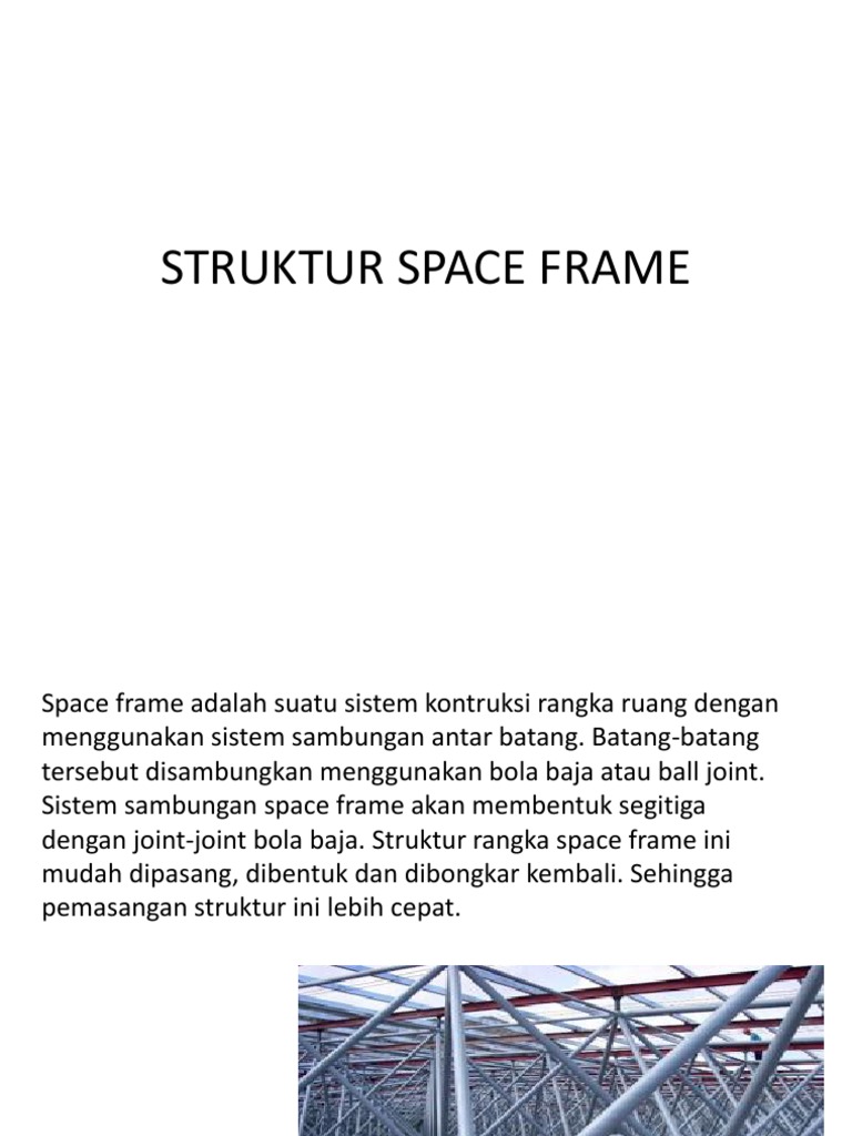 Struktur Space Frame | PDF