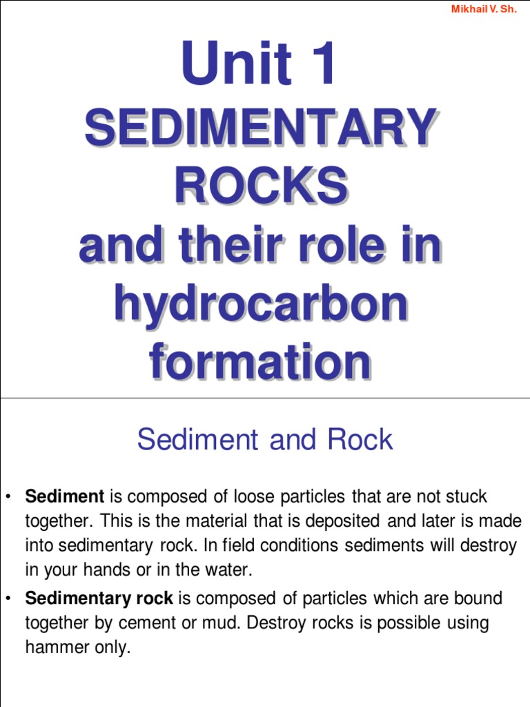 Geology Notes | PDF | Sedimentary Rock | Porosity