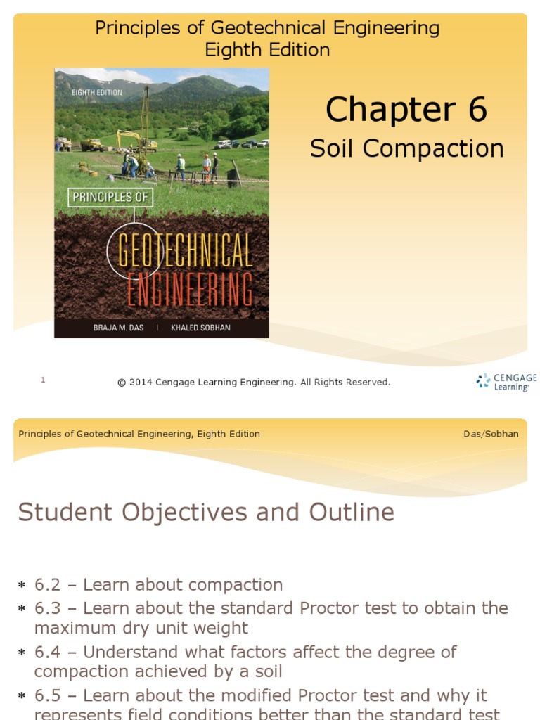 Soil Compaction: Principles of Geotechnical Engineering Eighth Edition ...