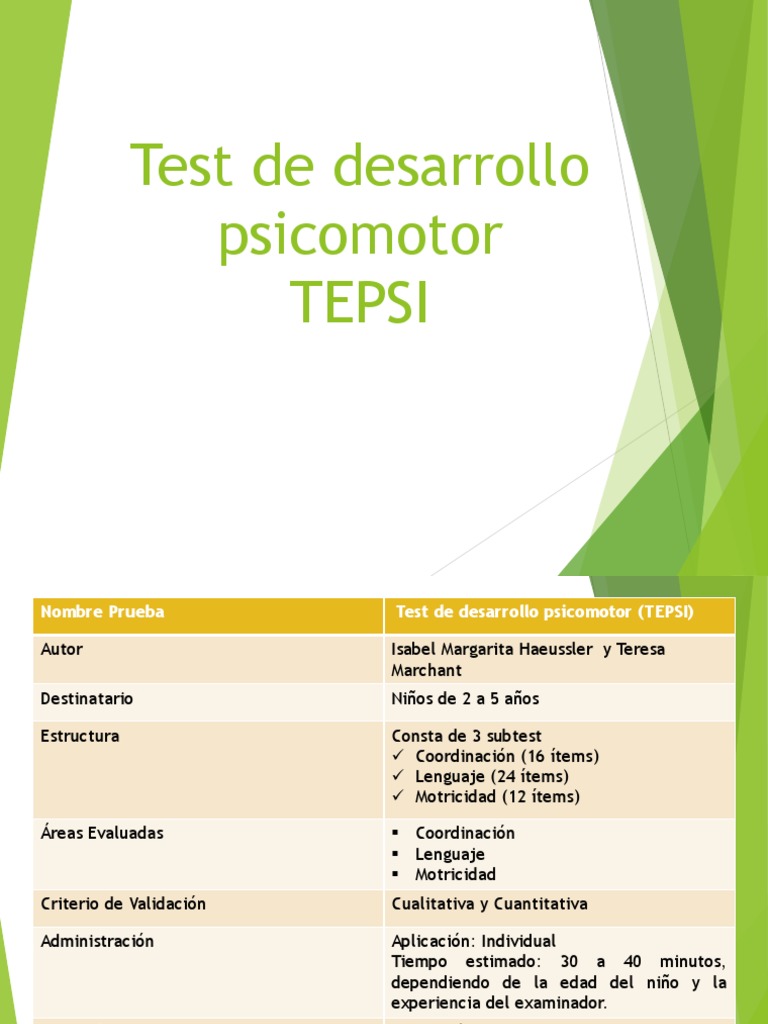 TEPSI | PDF