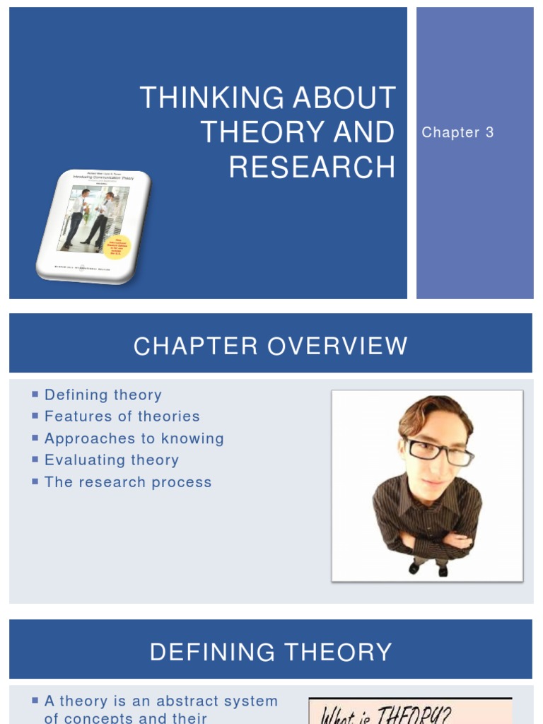 Chapter 3 Thinking About Theory and Research Edited | PDF | Scientific ...