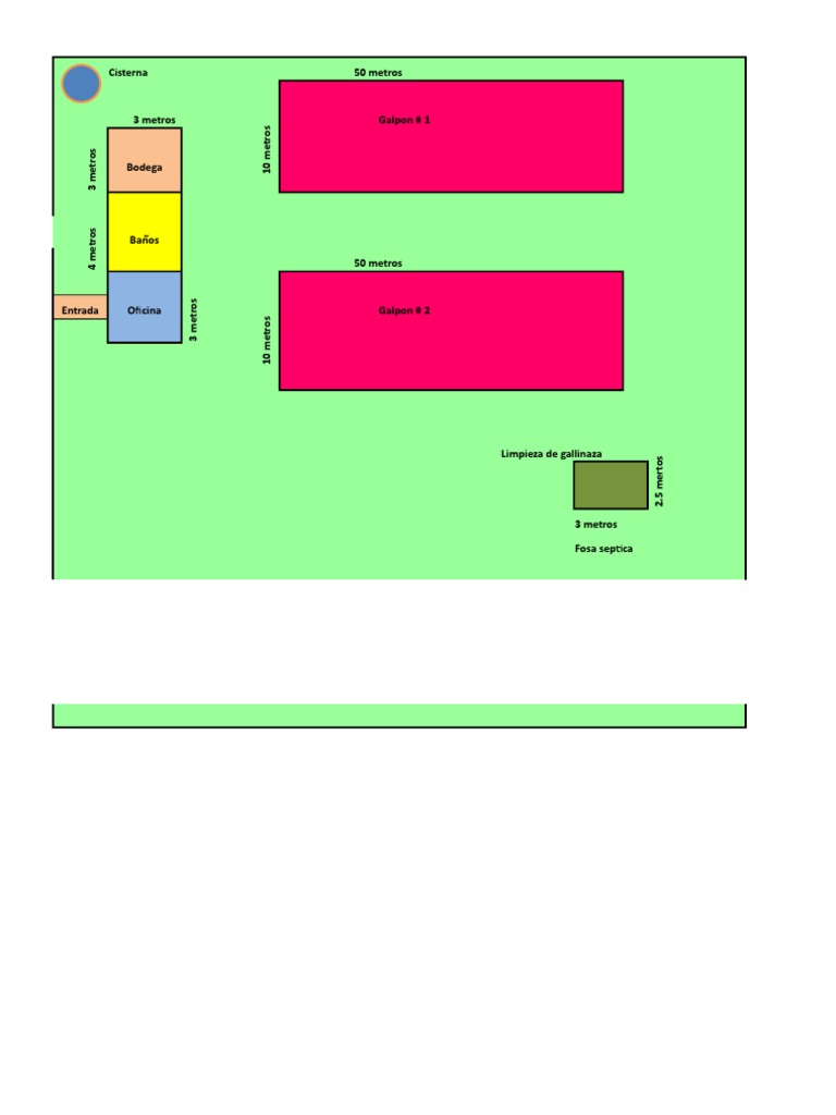 Diseño De Granja Excel Pdf Naturaleza 