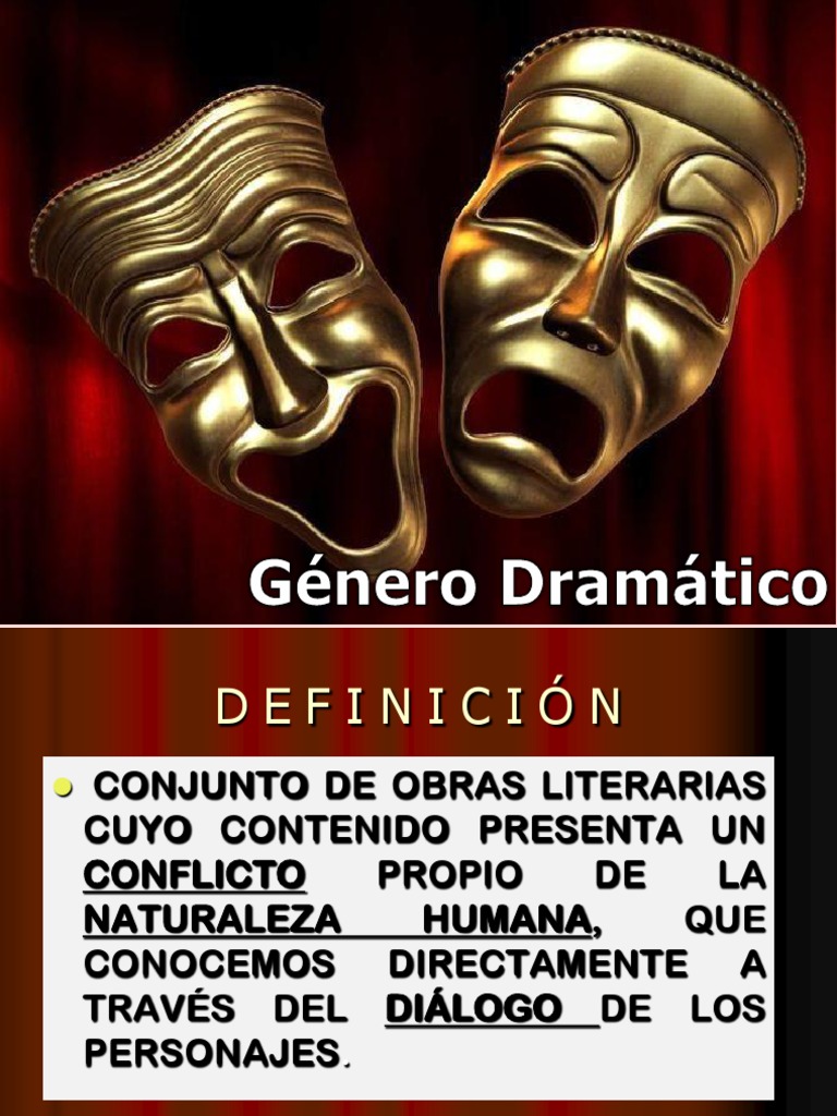 Género Dramático | PDF | Tragedia | Teatro