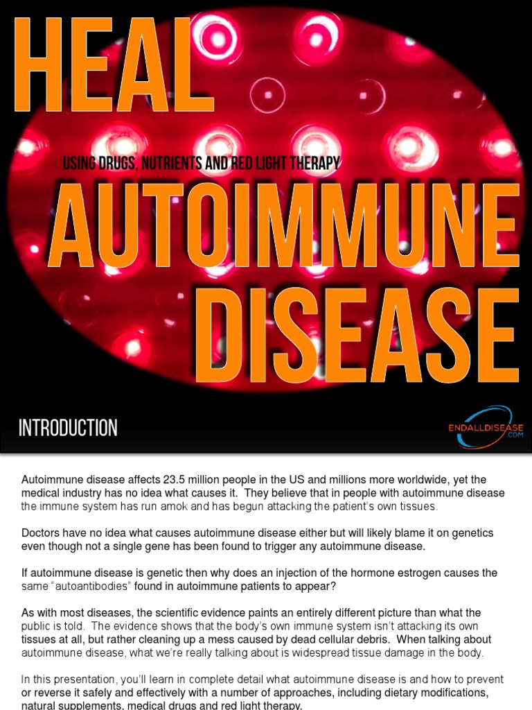 The Autoimmune Disease Myth | PDF | Autoimmunity | Autoimmune Disease