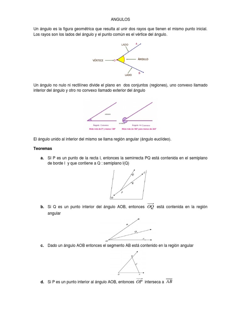 Ii Clase | PDF | Perpendicular | Geometria plana)
