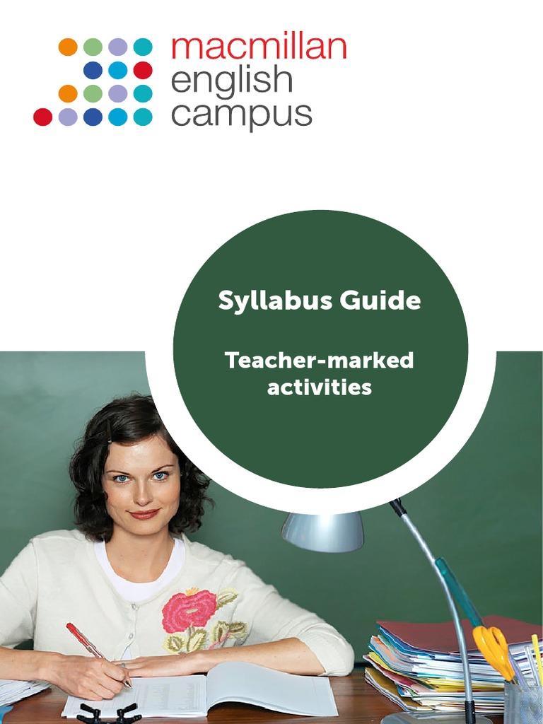 Syllabus Guide: Teacher-Marked Activities | PDF
