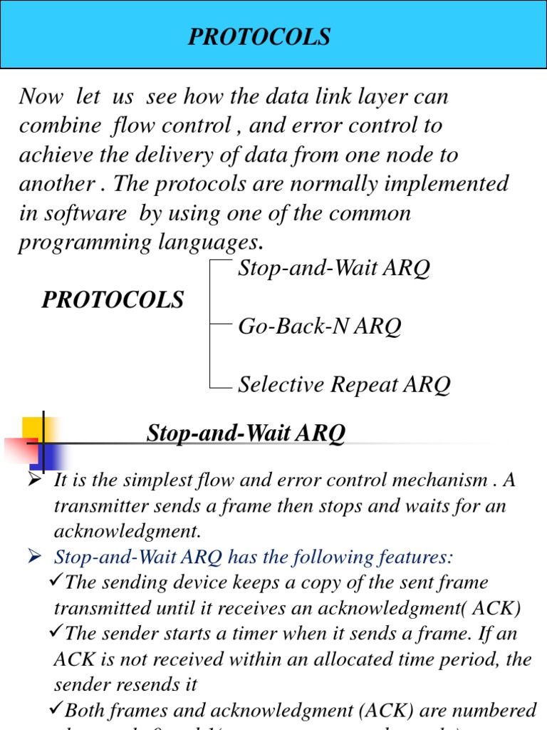 ARQ Protocol | PDF | Transmission Control Protocol | Network Protocols