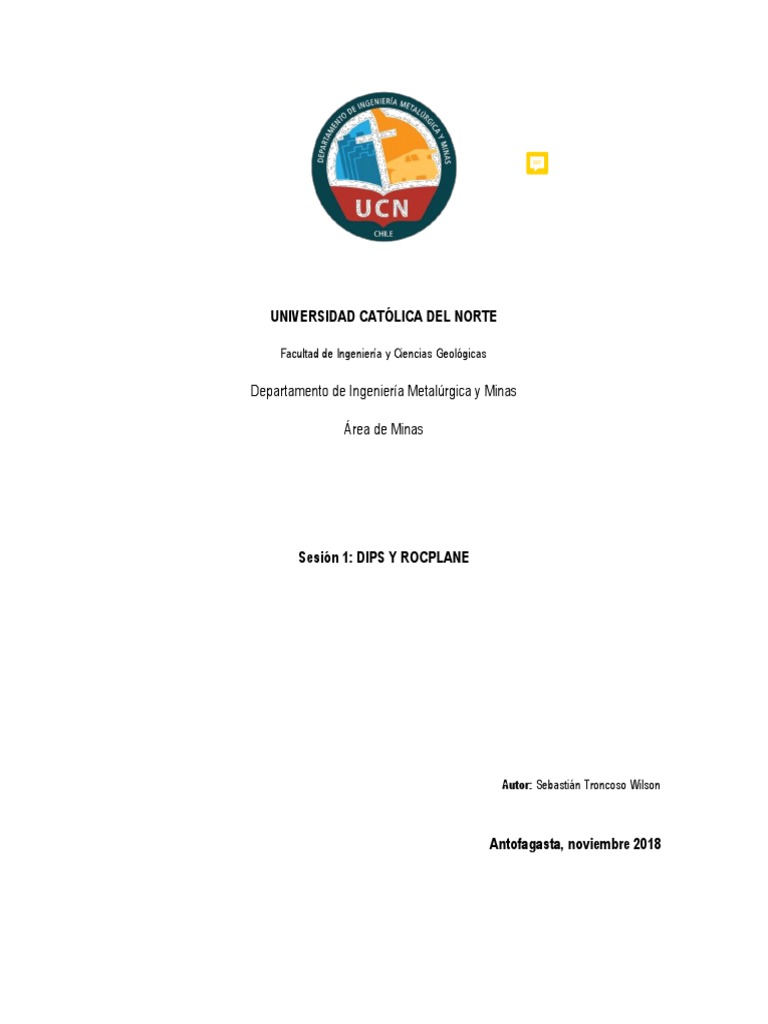 Análisis de Fallas en Taludes con DIPS y ROCPLANE | PDF | Fricción | Falla (geología)