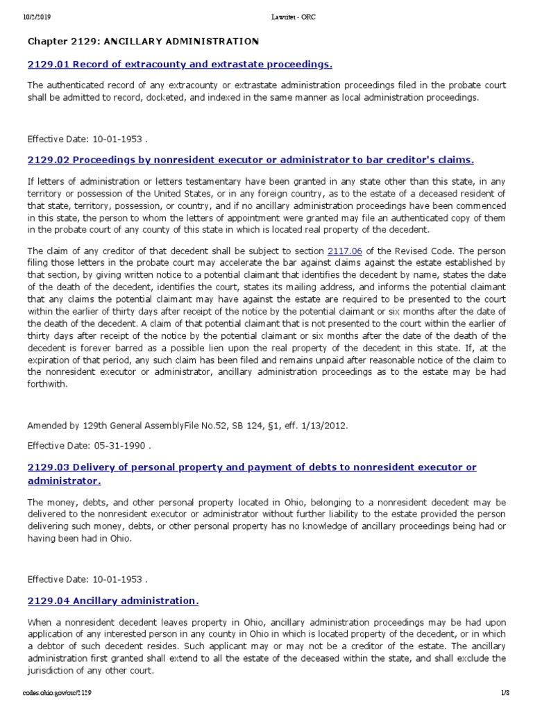 Lawriter | PDF | Probate | Will And Testament