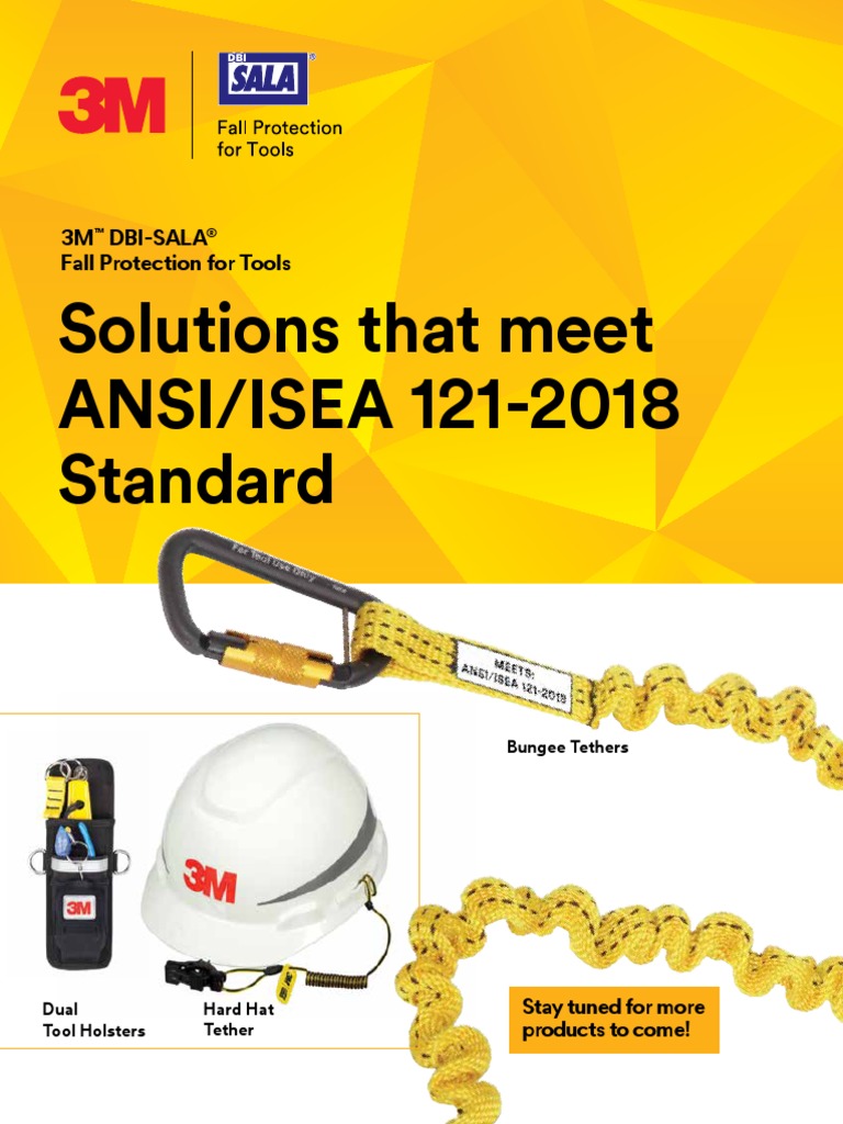 3M Dropped Objects ANSI ISEA 121 2018 Brochure | PDF | Occupational ...
