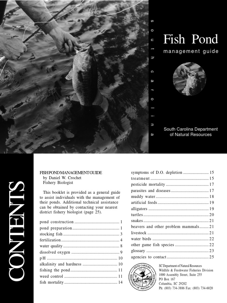 FishPondManagementGuide PDF | PDF | Pond | Fertilizer