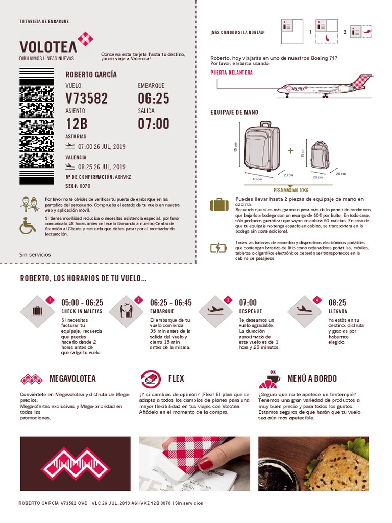 Volo Tea | PDF | Aviación