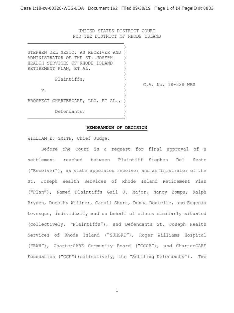 Case Settlement Documents | PDF | Tort | Standing (Law)
