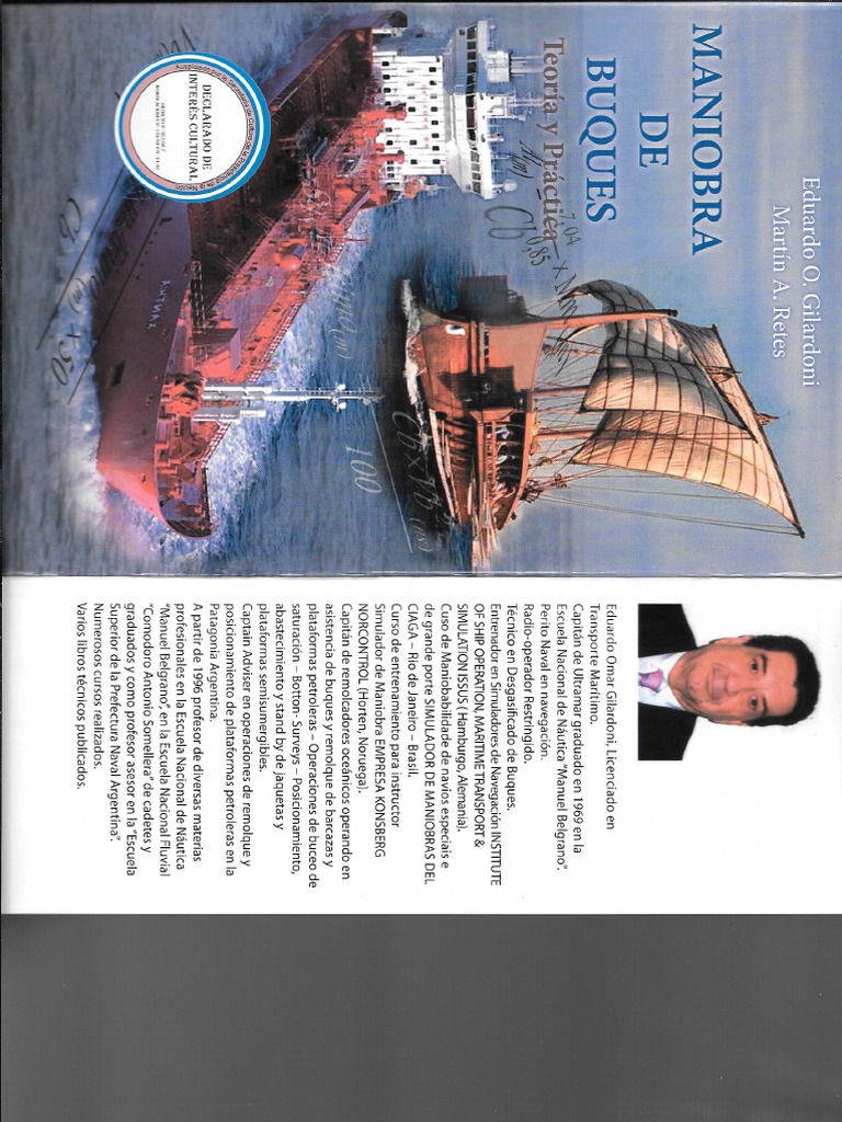 Maniobra de Buques - Teoría y Práctica. (Indice) | PDF