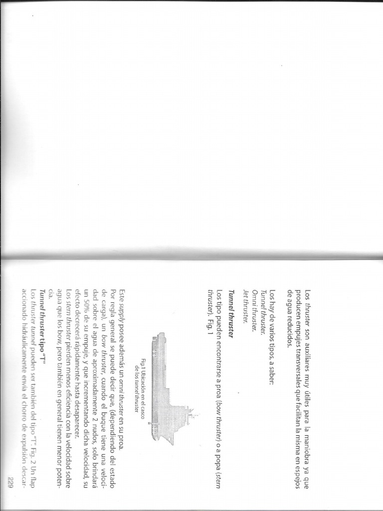 Maniobra de Buques - Teoría y Práctica. | PDF