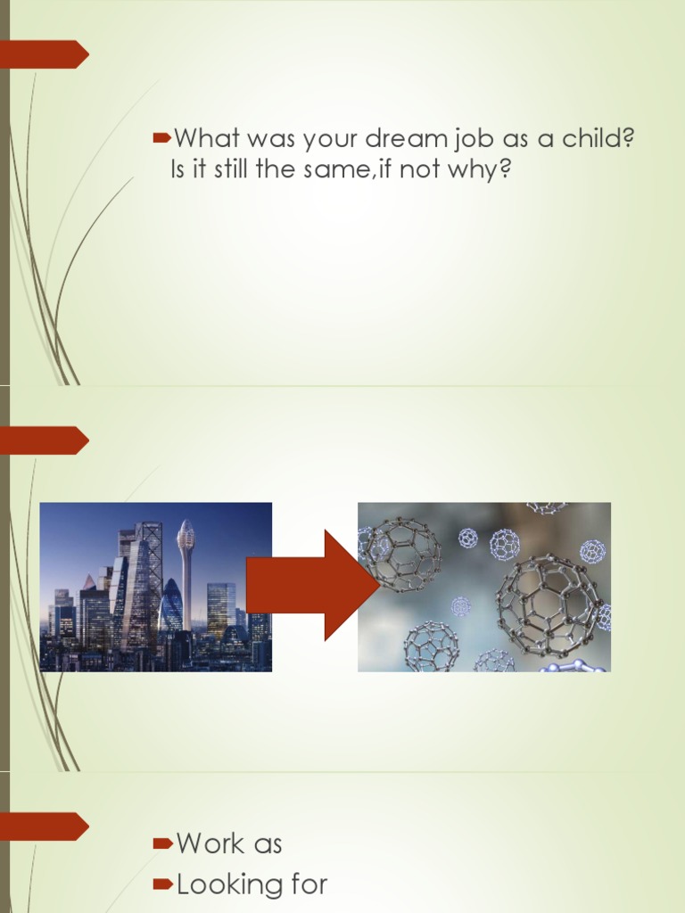 What Was Your Dream Job As A Child? Is It Still The Same, If Not Why ...